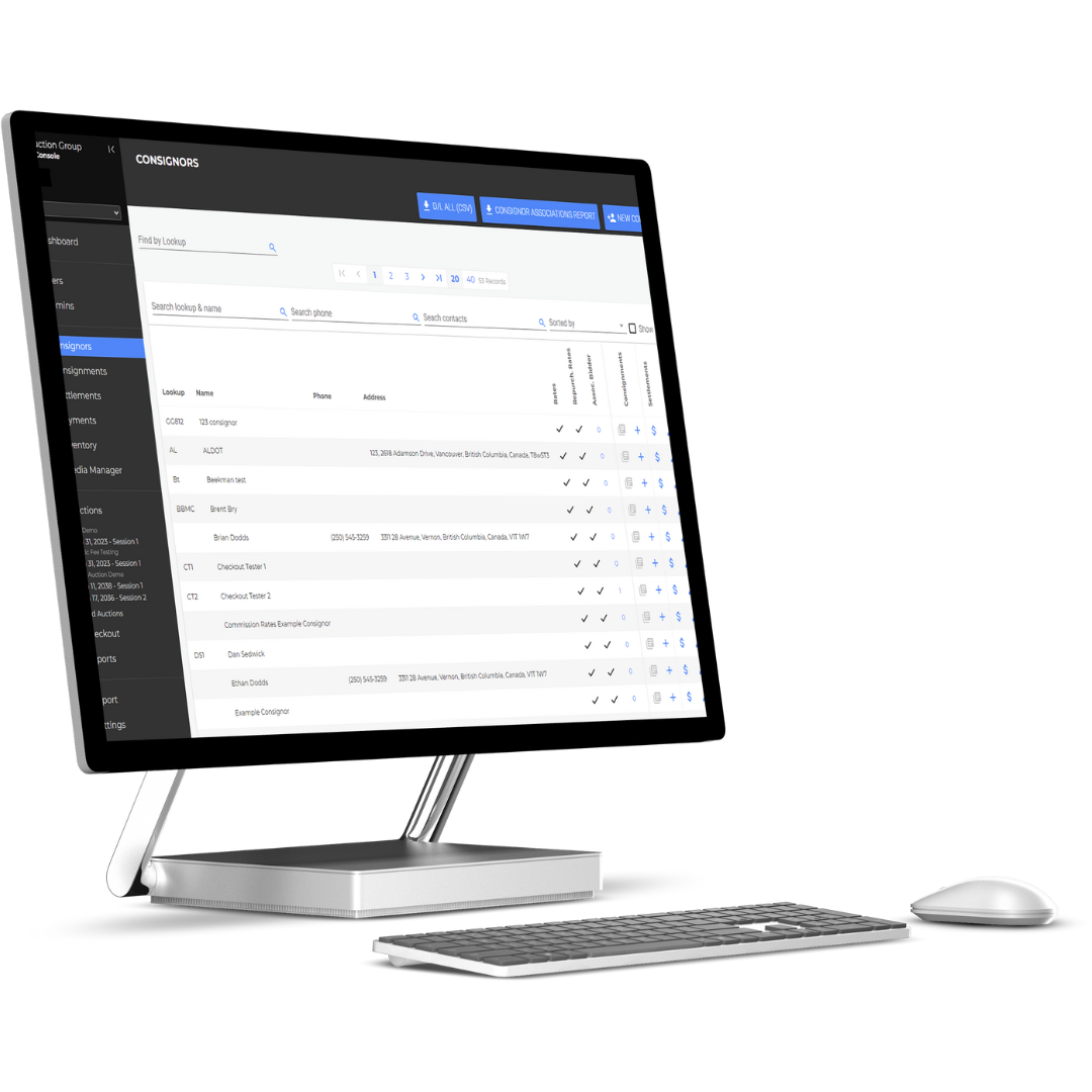 Auction Management Software